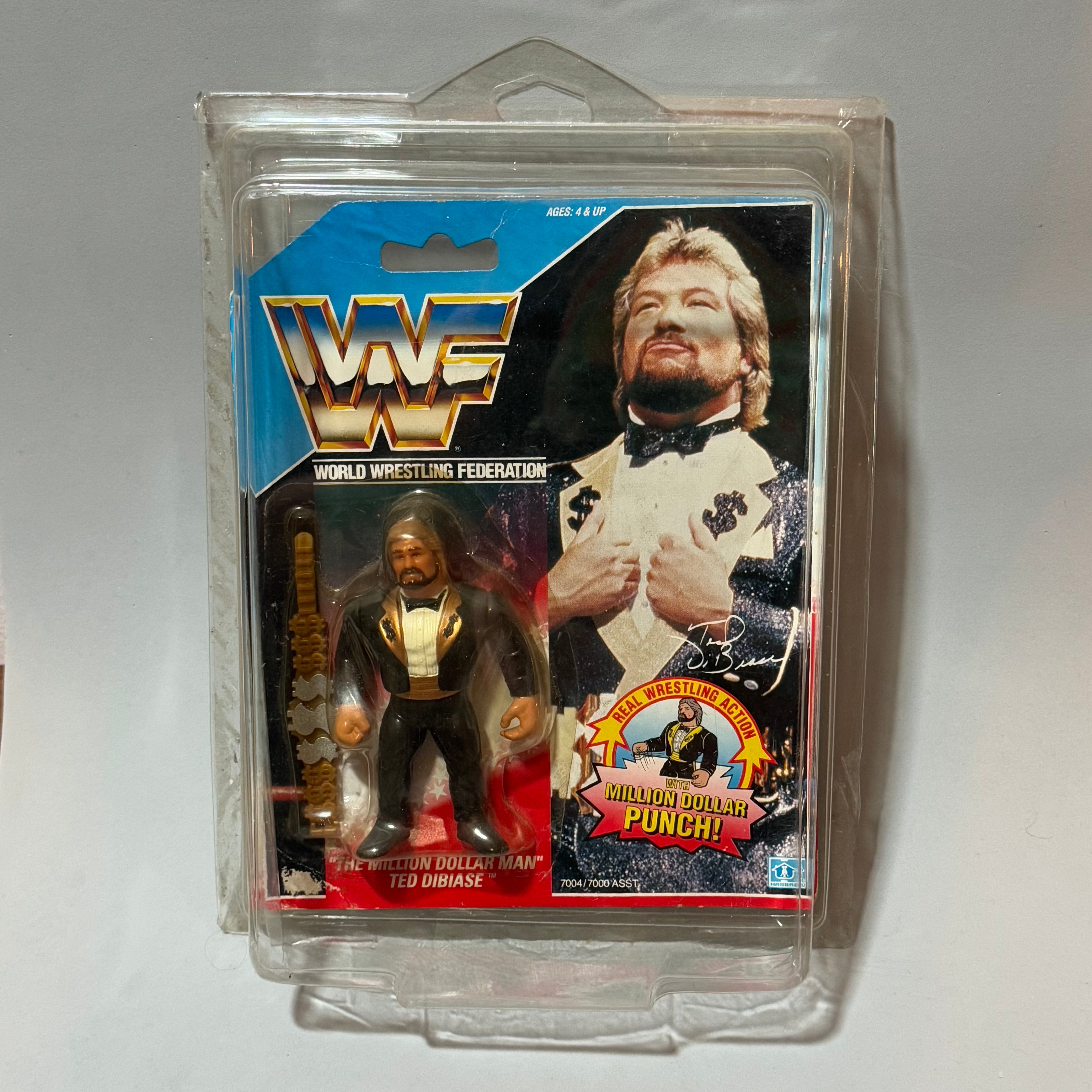 WWF Hasbro "The Million Dollar Man" Ted DiBiase Series 1 MOC – WWF ...