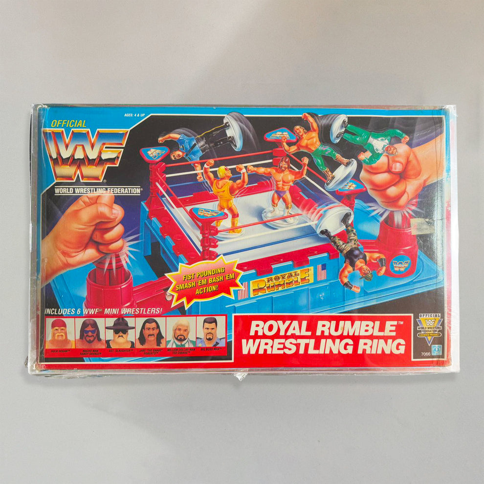 1992 WWF Hasbro Mini Wrestlers Royal Rumble Wrestling Ring – WWF Originals